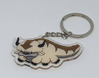 Appa and Aang Keychain - Etsy