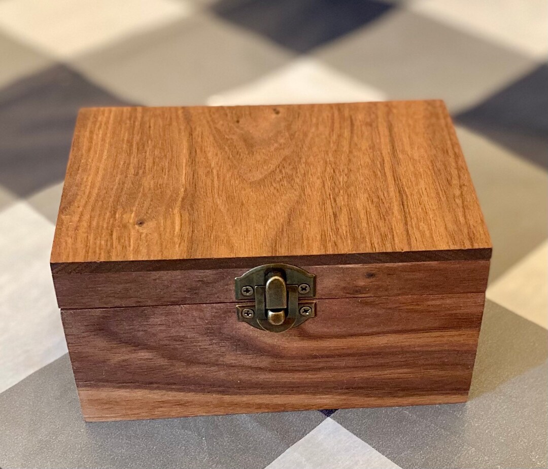 Perfect Walnut Box for Any Occasion - Etsy