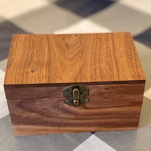 Perfect Walnut Box for Any Occasion - Etsy