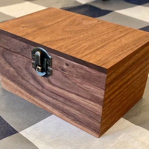 Perfect Walnut Box for Any Occasion - Etsy