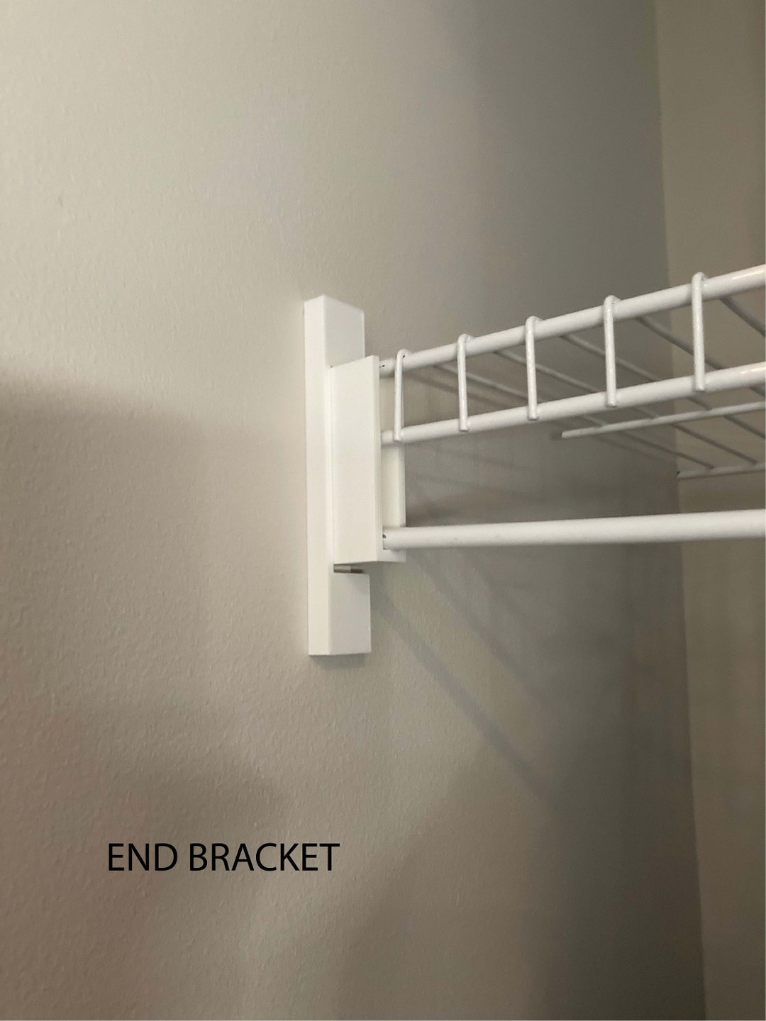 Rubbermaid Freeslide Shelf End Bracket/cap: PLA 3D Print (set of 2) - Etsy