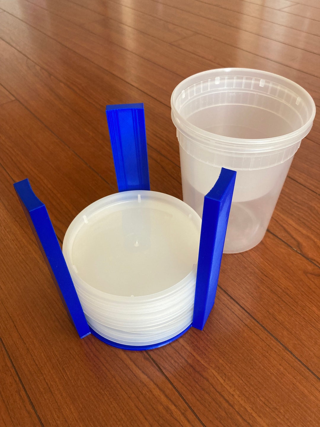 Deli Container Lid Organizer, to Go Lid Storga Perfect for Slacking Lid ...