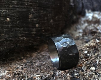 Iron Wedding Ring - Etsy