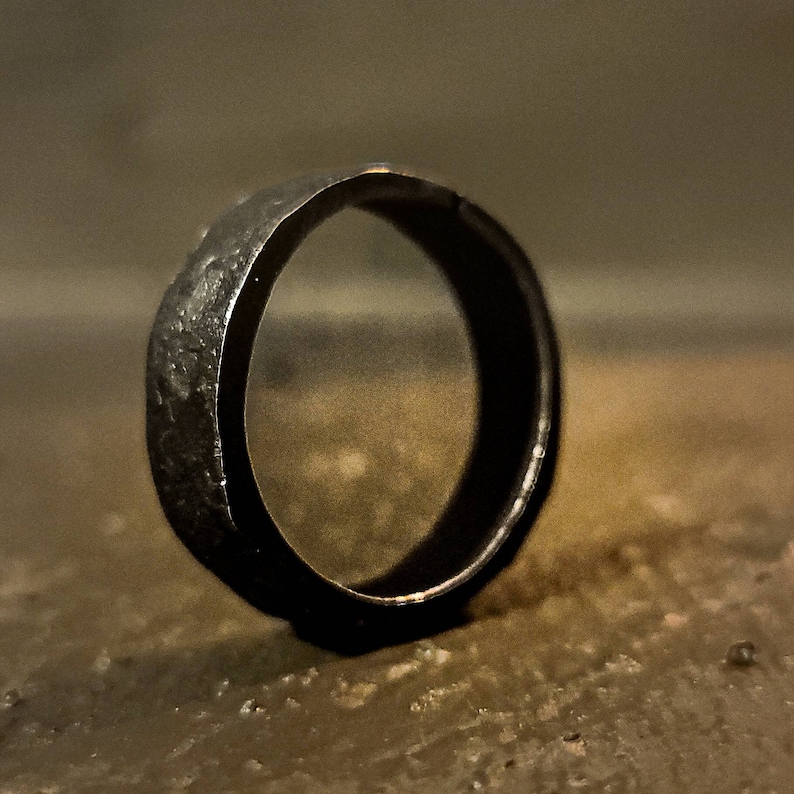 Hand Forged Ring Vintage Mens Rings Stylish Rings for Men | Etsy