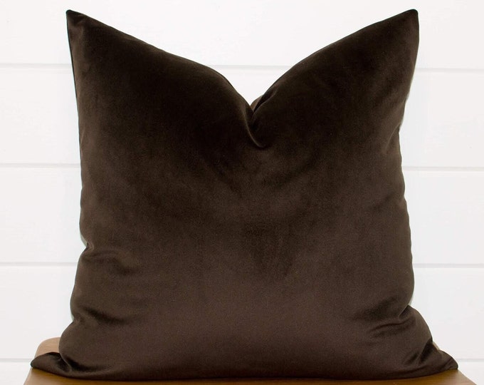 Lumbar Pillow Cover 14x20 Terracotta Brown Rust Pillow Cover - Etsy
