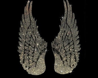 Angel Wings Transfer | Etsy