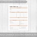 Custom Order Form Template Handmade Business Custom Order Form Craft ...