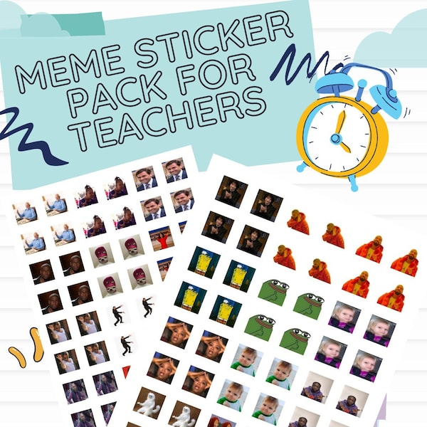 Meme Stickers Grading - Etsy