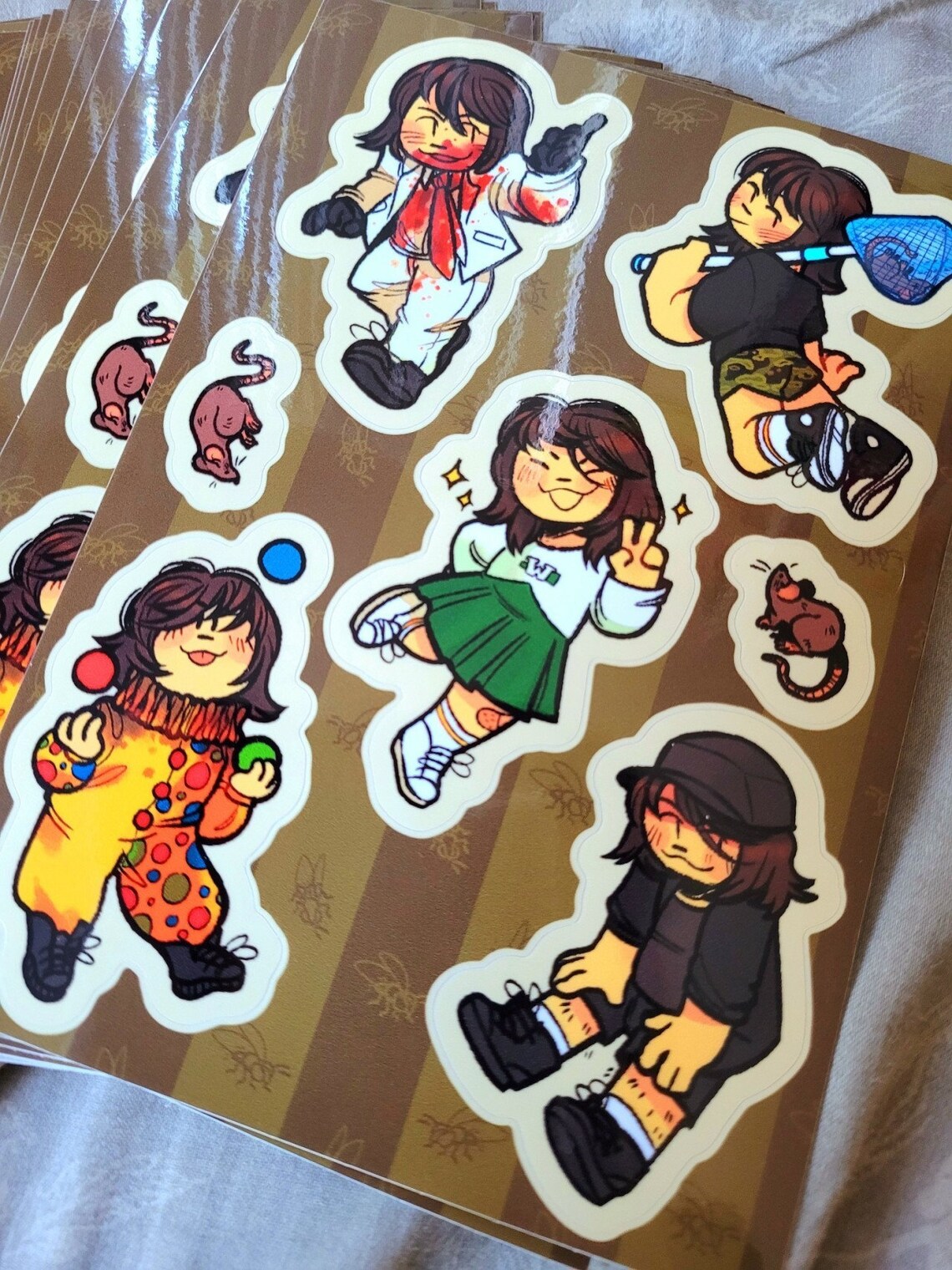Gerard Sticker Sheet - Etsy