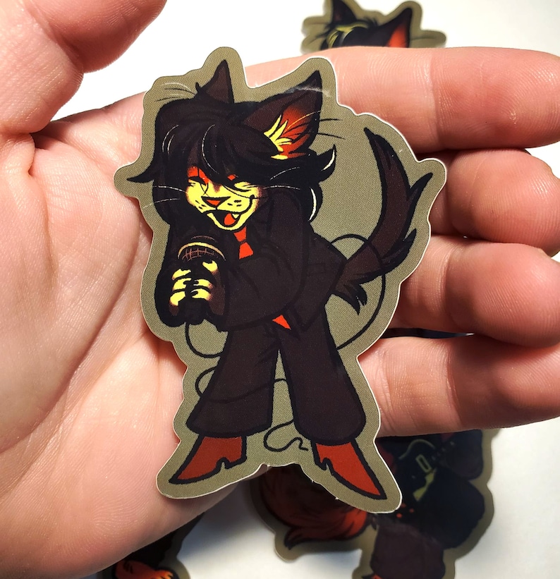 Catboy Stickers - Etsy