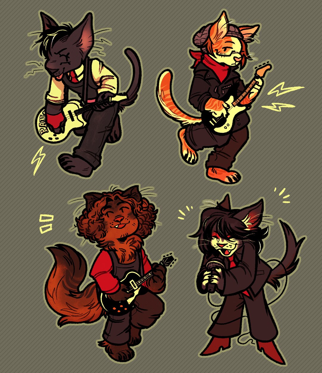 Catboy Stickers - Etsy