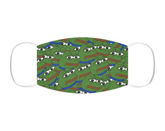Pepe the Frog Meme Dank Meme Face Covering Funny Face - Etsy