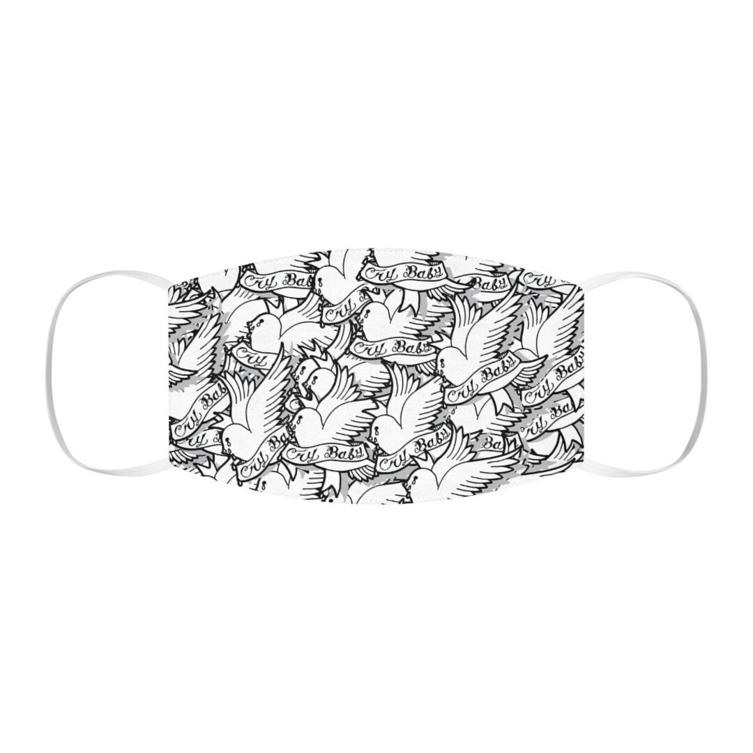 Lil Peep Cry Baby Face Mask - Etsy UK