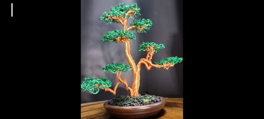 Wire Curly Tree - Etsy