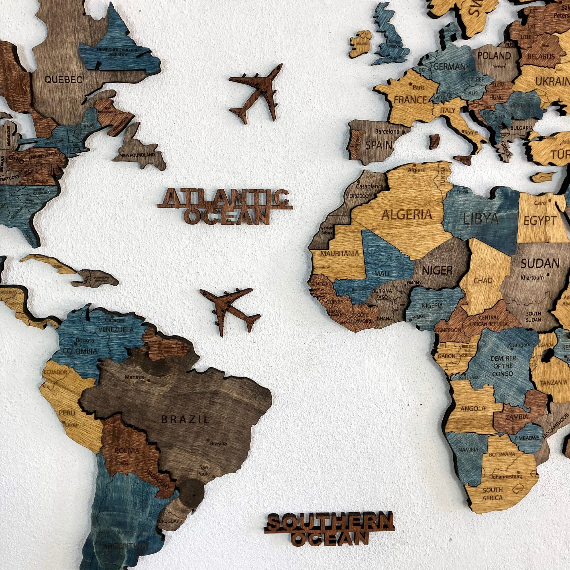World Map High Resolution Hayley Drumwright ...