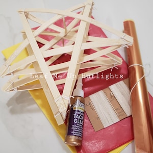 Parol Making Kit, DIY Filipino Christmas Decor, Filipino Christmas ...