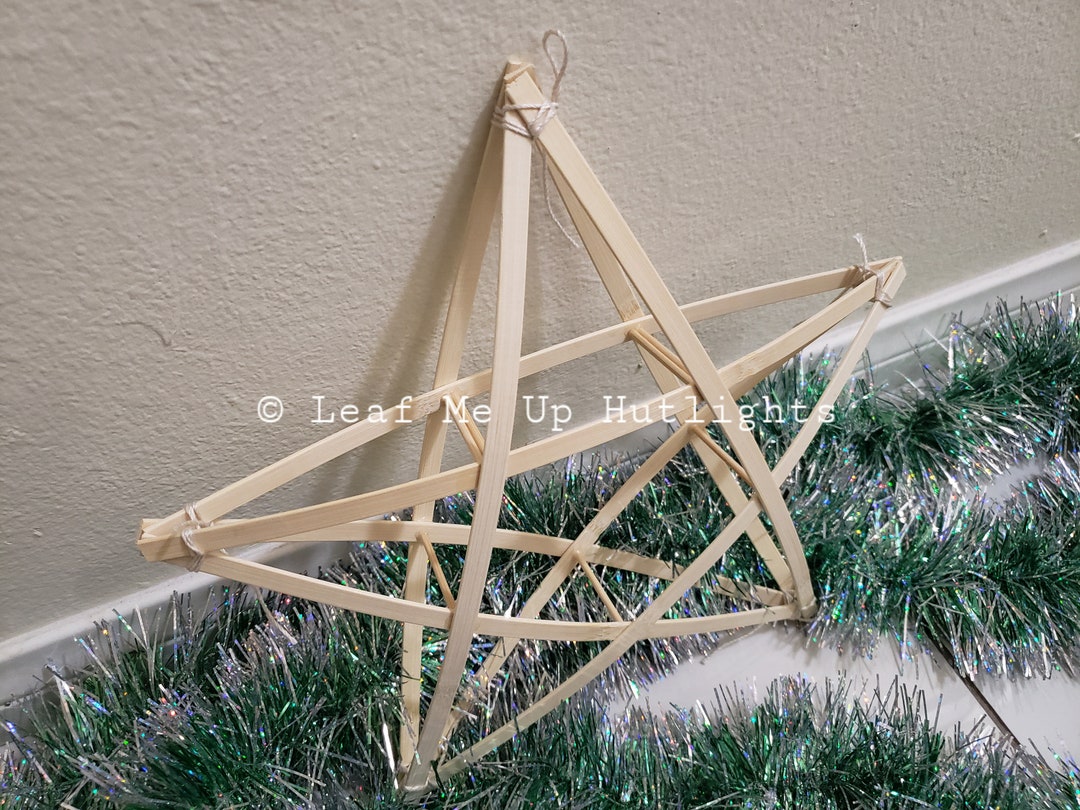 Parol Frame, 12" Parol Star for Parol Making, Christmas Star for ...
