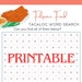 Filipino Food Word Search: Tagalog Vocabulary Puzzle (printable) - Etsy