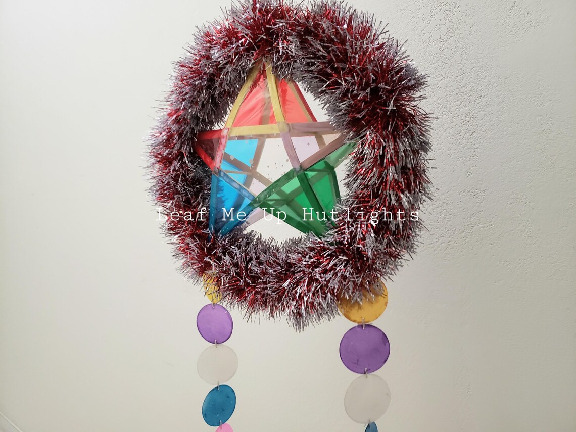 Colorful Filipino Parol, Christmas Hanging Ornament, Small Size Parol ...