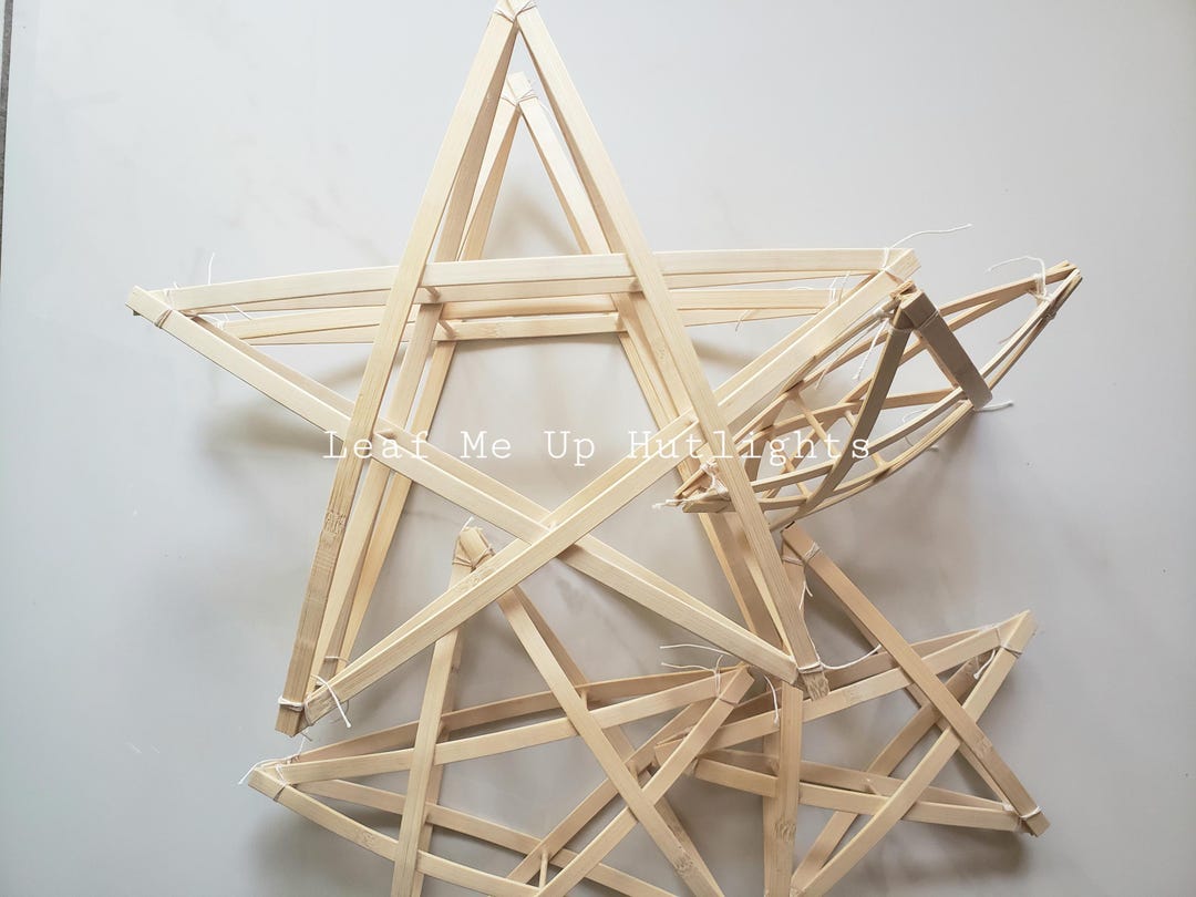 Christmas Parol Frames Mix Size, Parol Making Family Activity - Etsy