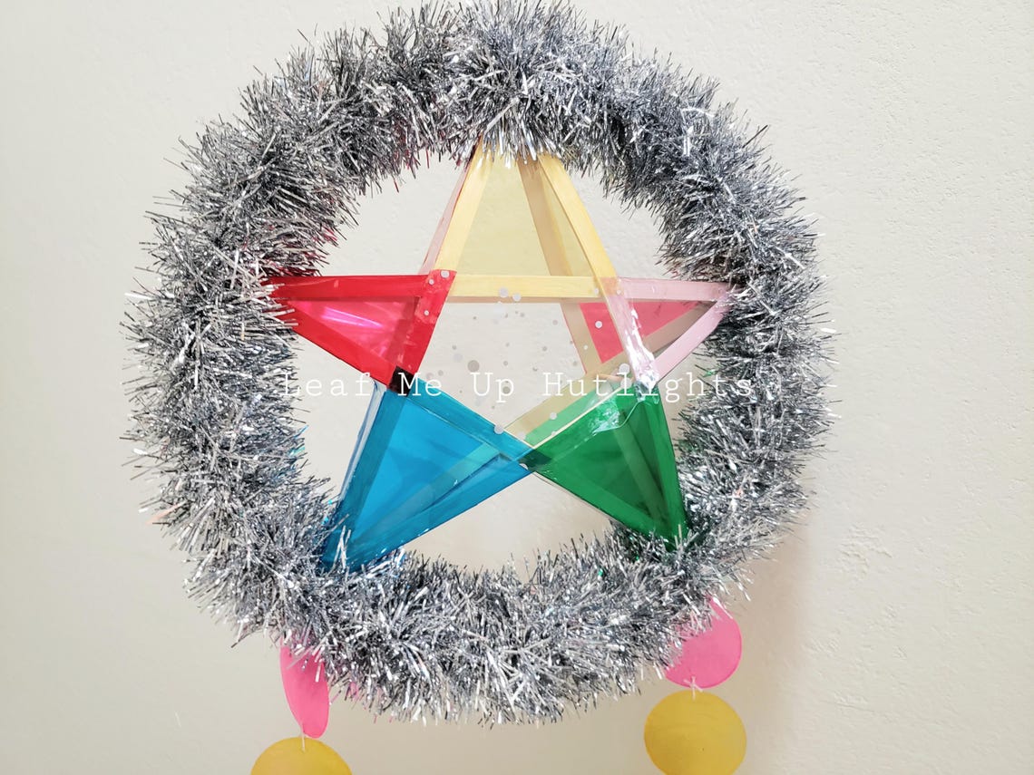 Colorful Filipino Parol, Christmas Hanging Ornament, Small Size Parol ...