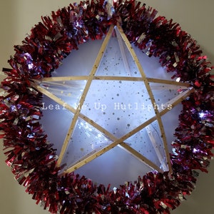 Large Filipino Parol Christmas Decor With Lights, 5 Pointed Star ...