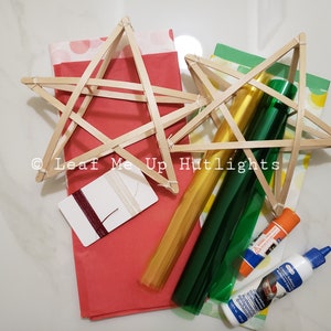 Parol Kit DIY Parol Christmas Decor, Filipino Christmas Activity Kit ...