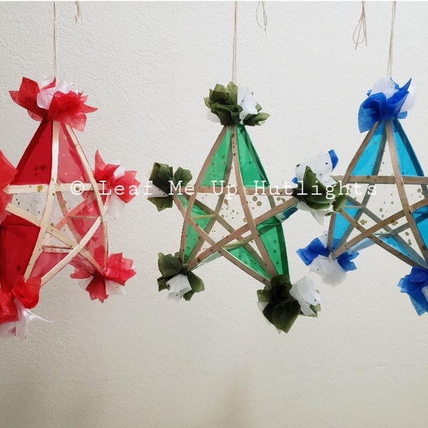 Traditional Filipino Parol Lanterns - Etsy