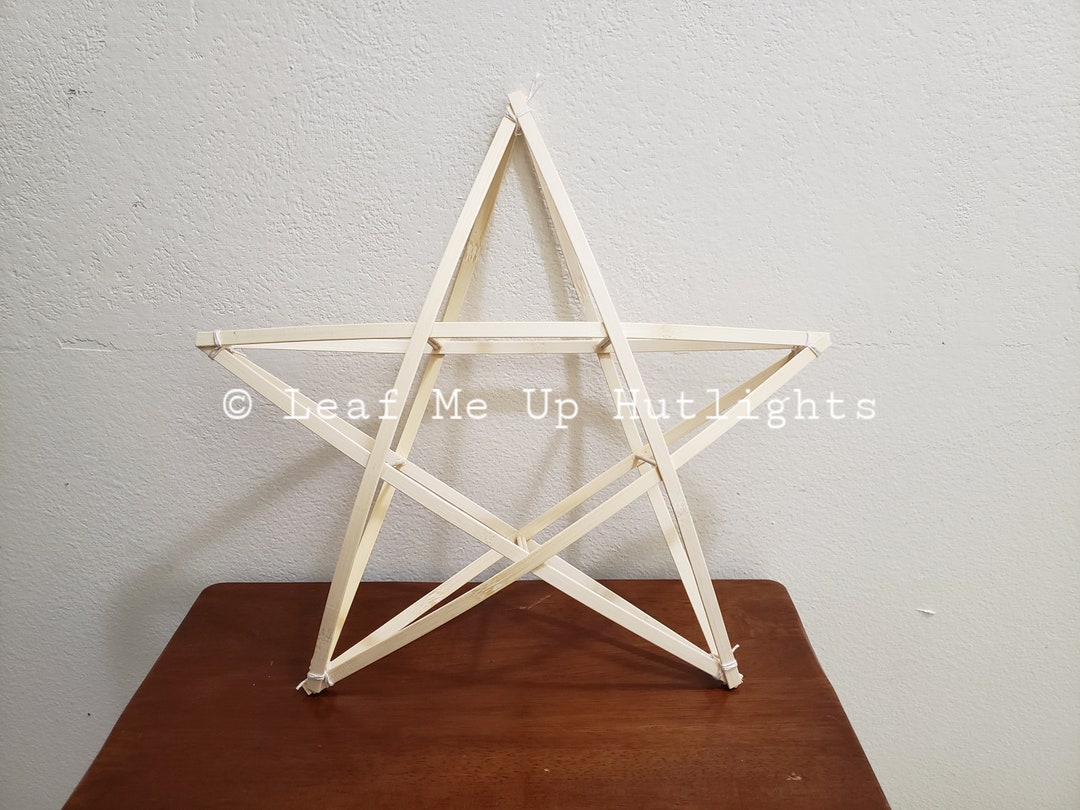 Large Parol Frame 15" for Parol Making, Christmas Star for DIY Decors ...