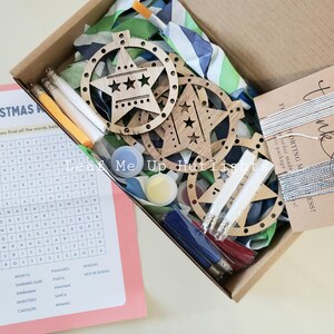 Christmas Mini Parol Making Kit, Wooden Parol Activity Paint Kit Ready ...