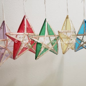Parol Star, Filipino Christmas Ornament, 5 Pointed Star Christmas ...