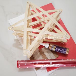 Parol Making Kit, DIY Filipino Christmas Decor, Filipino Christmas ...