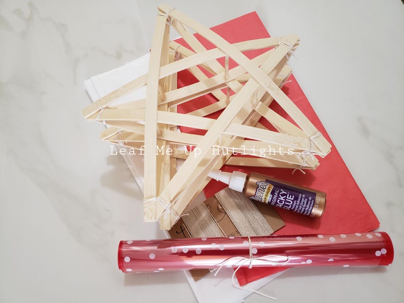 Parol Making Kit, DIY Filipino Christmas Decor, Filipino Christmas ...