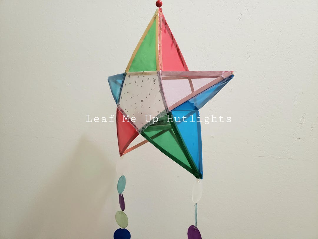 Colorful Filipino Christmas Parol, Philippine Star Lantern, Simple ...