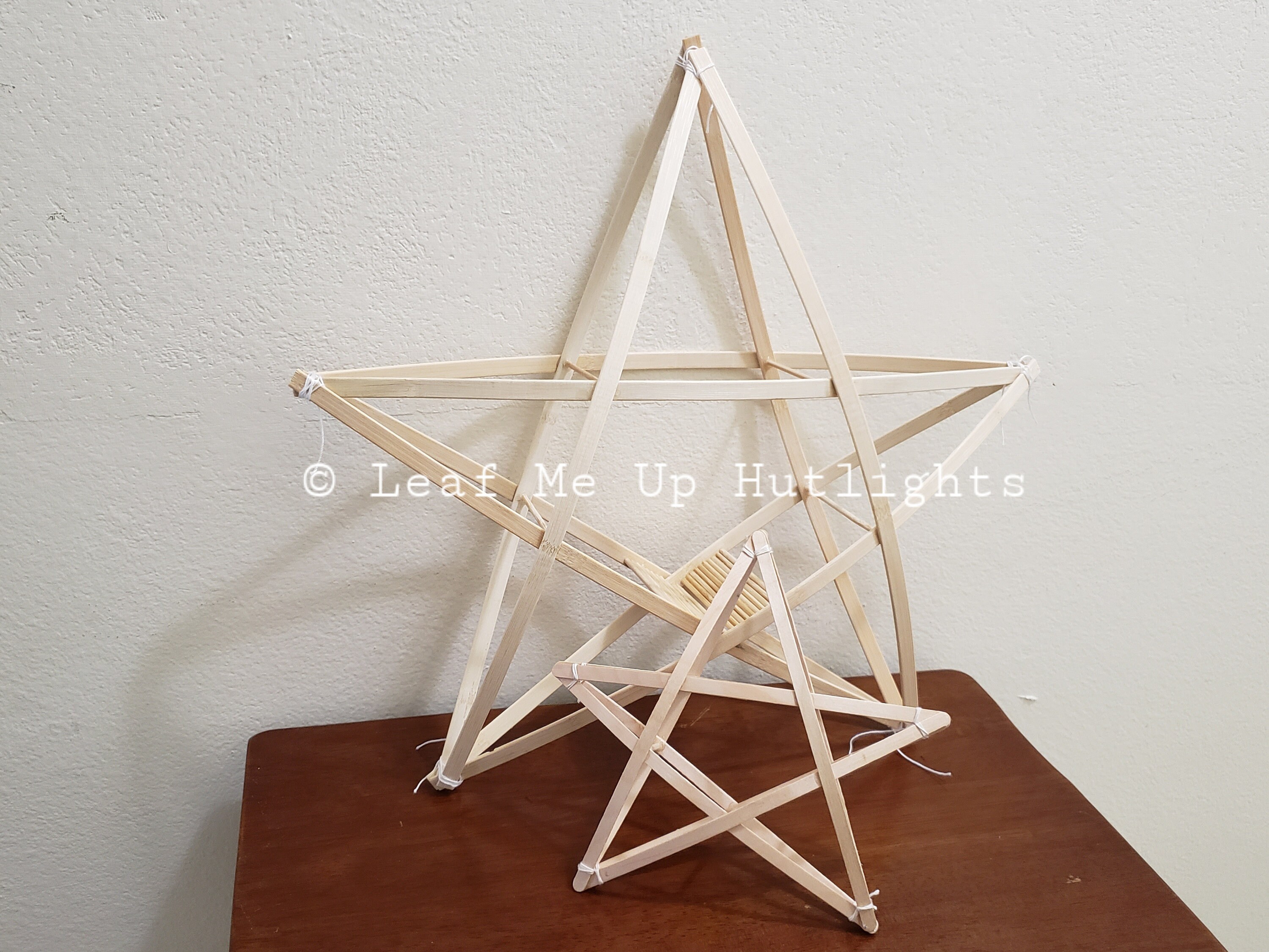 Large Parol Frame 15" for Parol Making, Christmas Star for DIY Decors ...