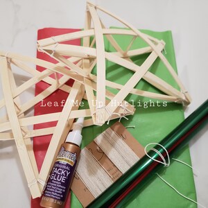 Parol Making Kit, DIY Filipino Christmas Decor, Filipino Christmas ...