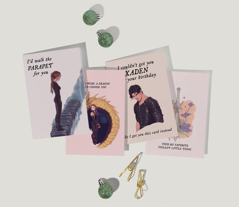 Fourth Wing Printable Valentine’s Day Card | “i’d Walk the Parapet for ...