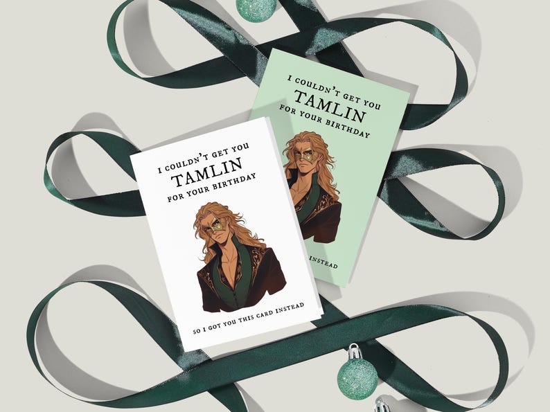 Tamlin Birthday Card Printable, Funny ACOTAR Gift, High Lord Spring ...