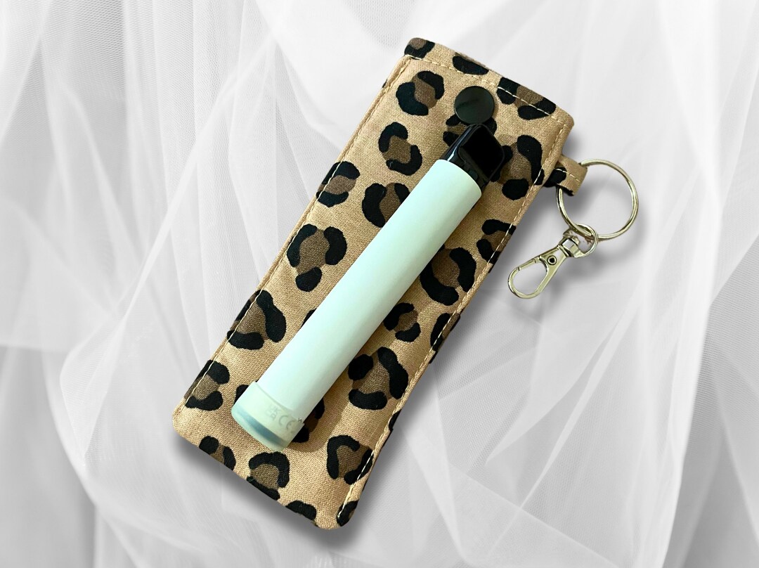 Vape Case, Vape Pen Case, Vape Holder, Keyring, Animal Print Vape Case ...