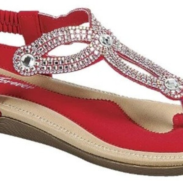 Rhinestone Sandals - Etsy