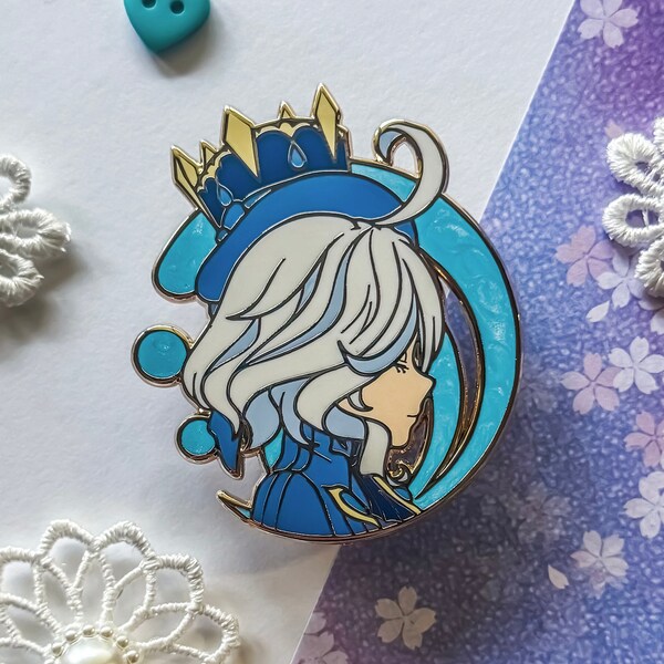 Genshin Furina Pin - Etsy