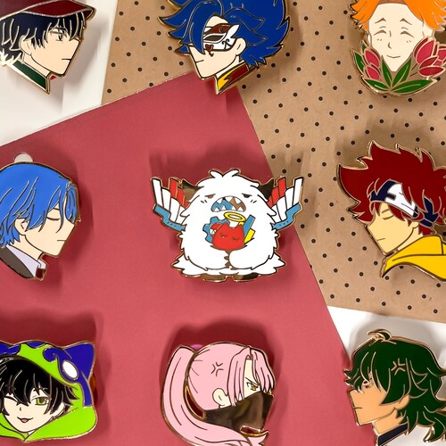 SK8 the Infinity Hard Enamel Pins Langa Reki | Etsy