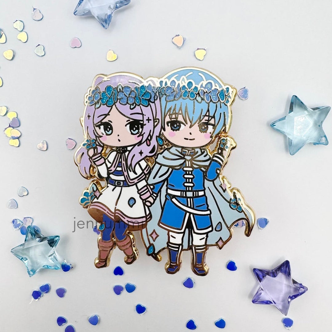Mage and Hero Enamel Pin - Etsy