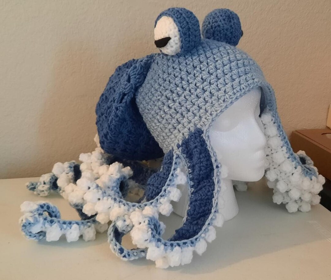 Cute Crochet Octopus Tentacle Hat Beanie - Etsy