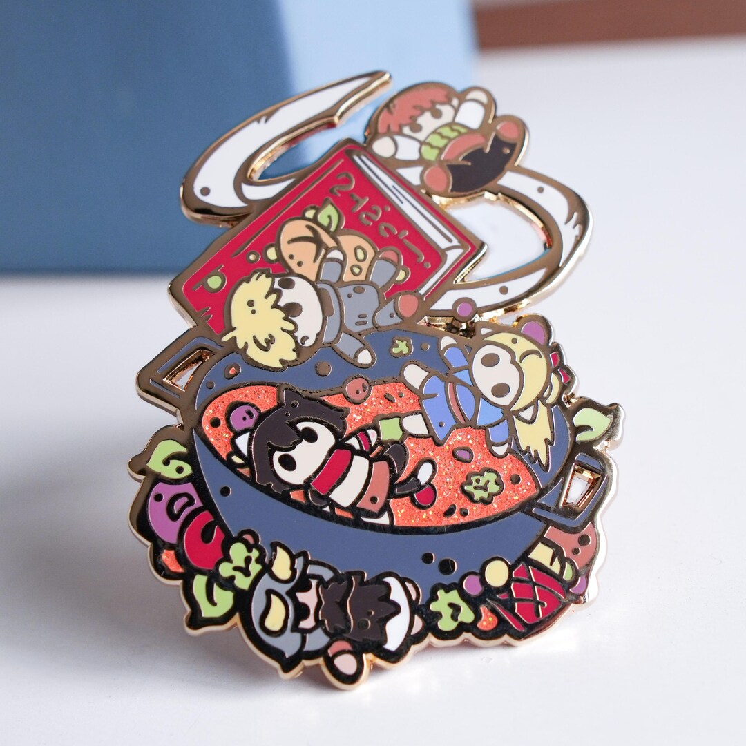 Dungeon Soup Enamel Pins - Etsy