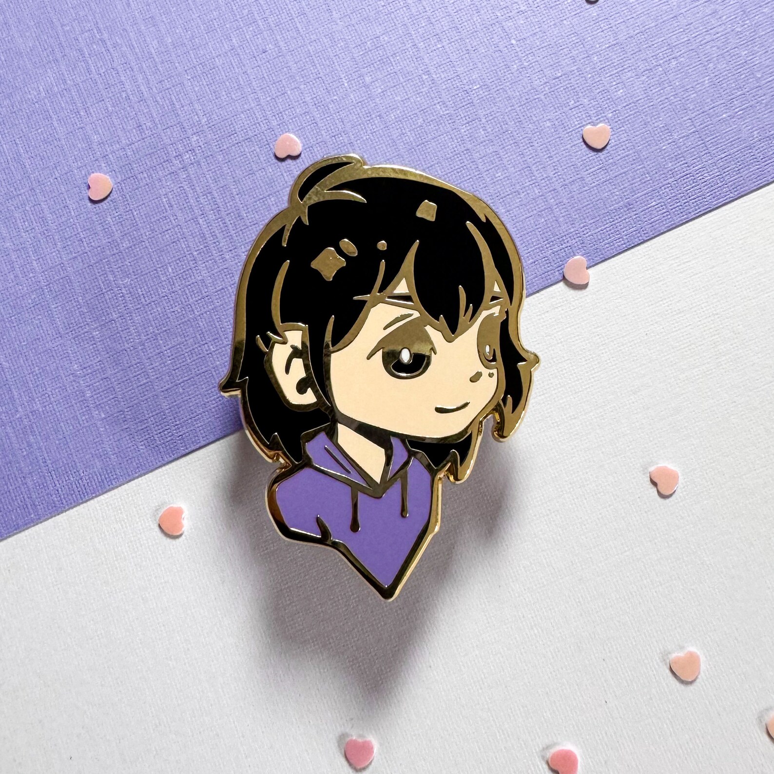 Reader Chibi Enamel Pins - Etsy