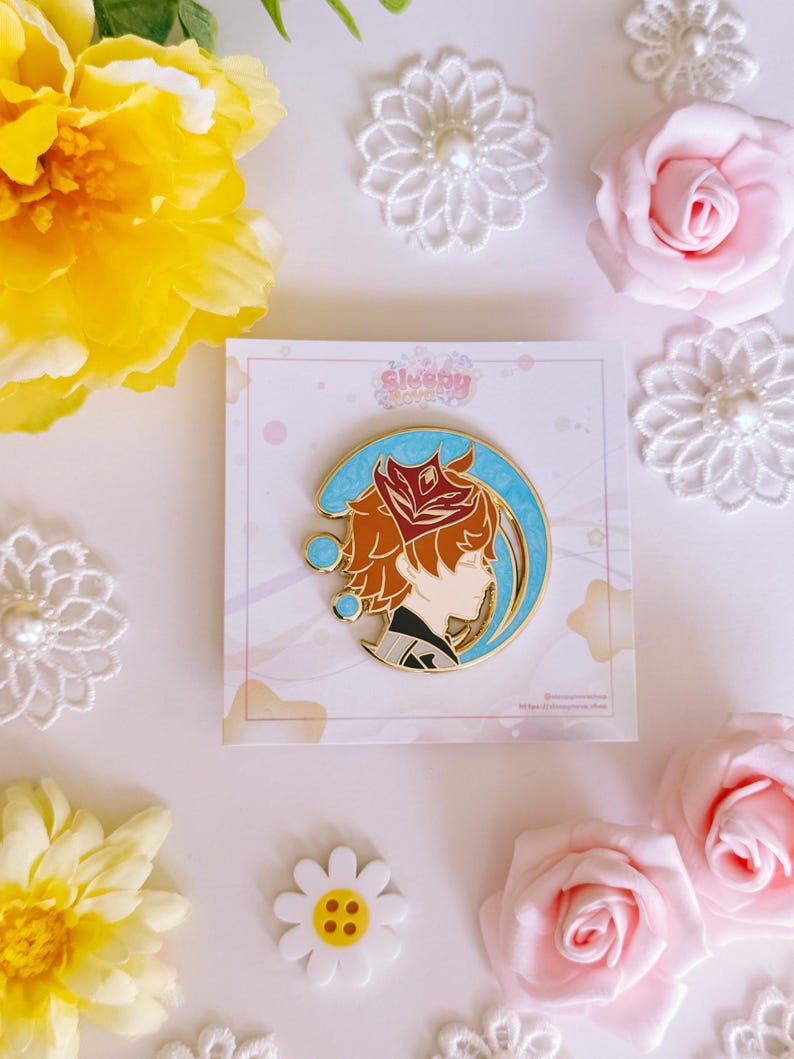 Genshin Impact Vision Pins Hydro Collection - Etsy