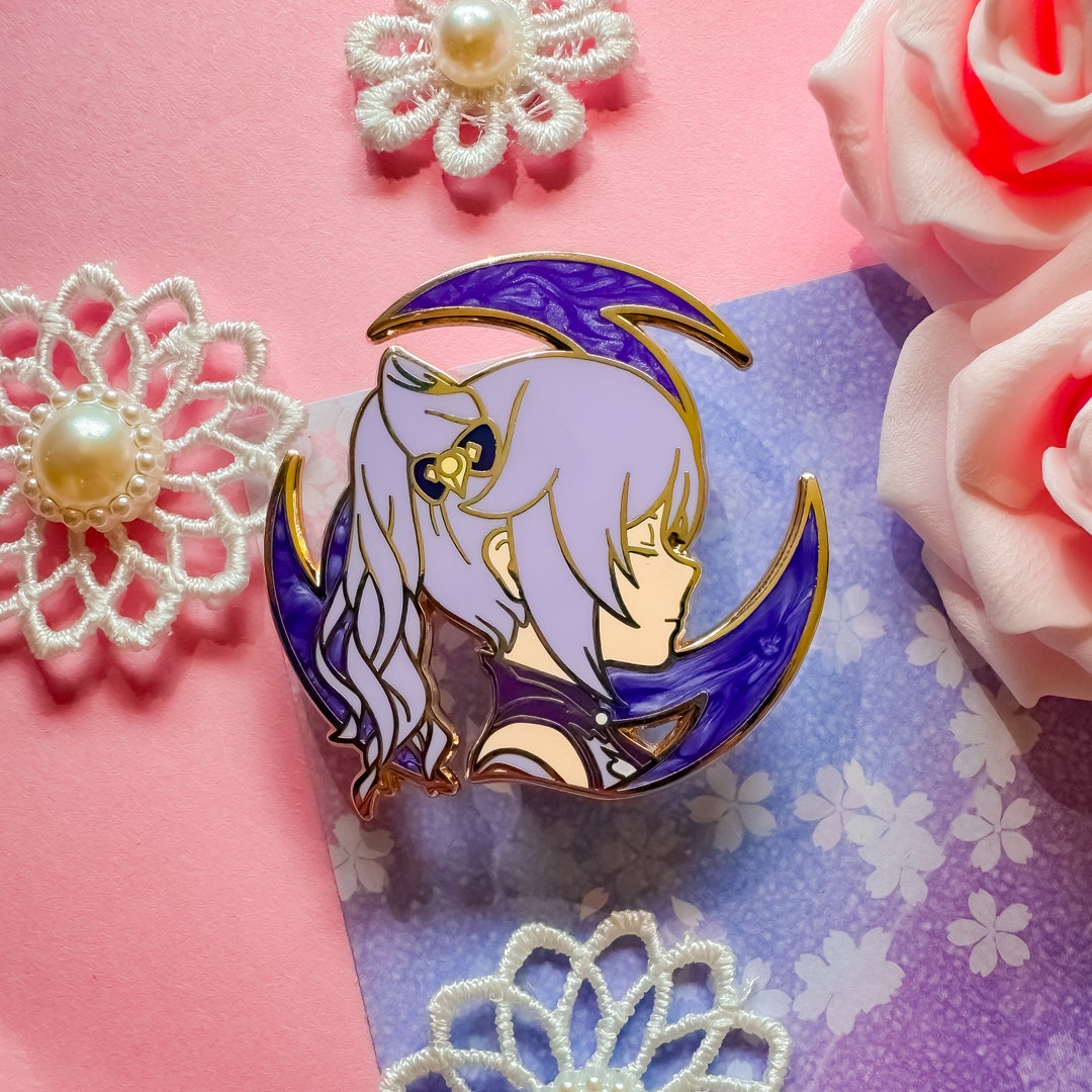 Keqing Enamel Pin Genshin Impact - Etsy Australia