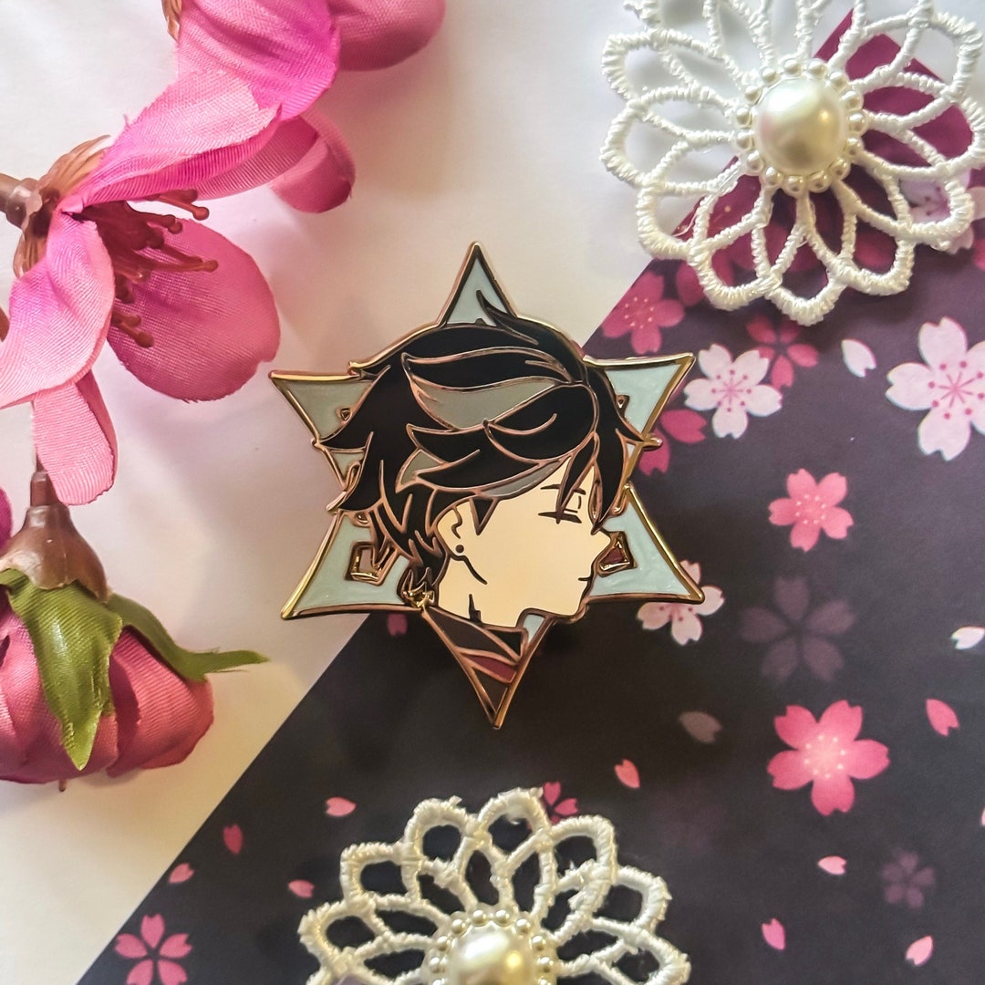 Wriothesley Enamel Pin Genshin Impact - Etsy
