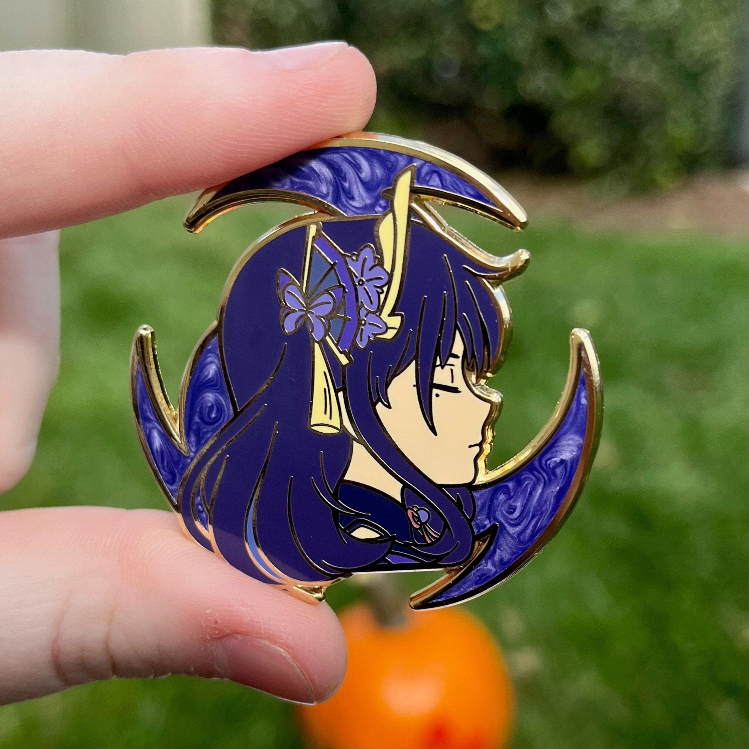 Raiden Shogun Ei Enamel Pin Genshin Impact Baal - Etsy